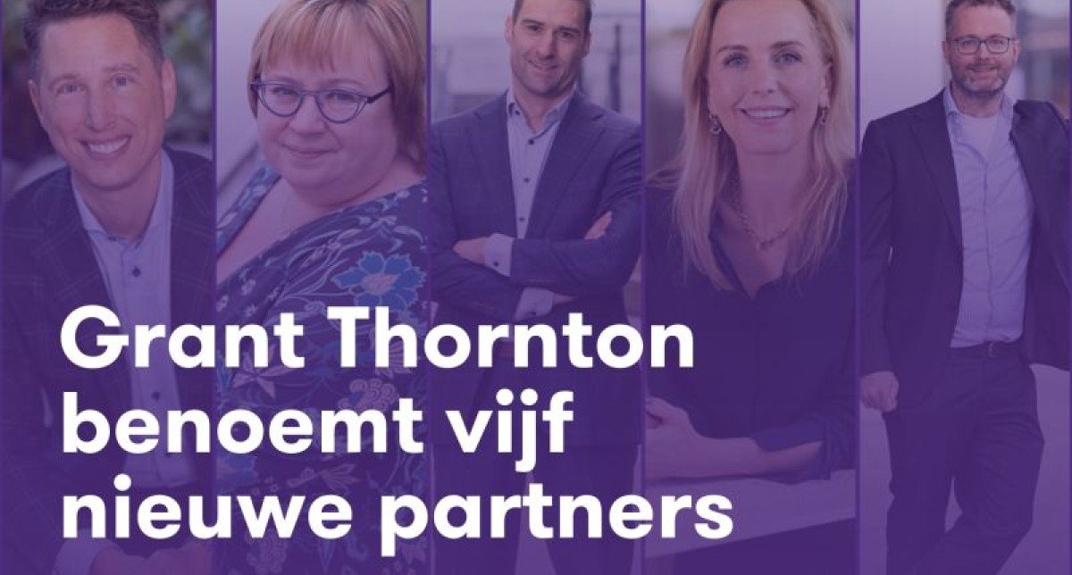 Grant Thornton benoemt vijf nieuwe partners | AccountancyWorld